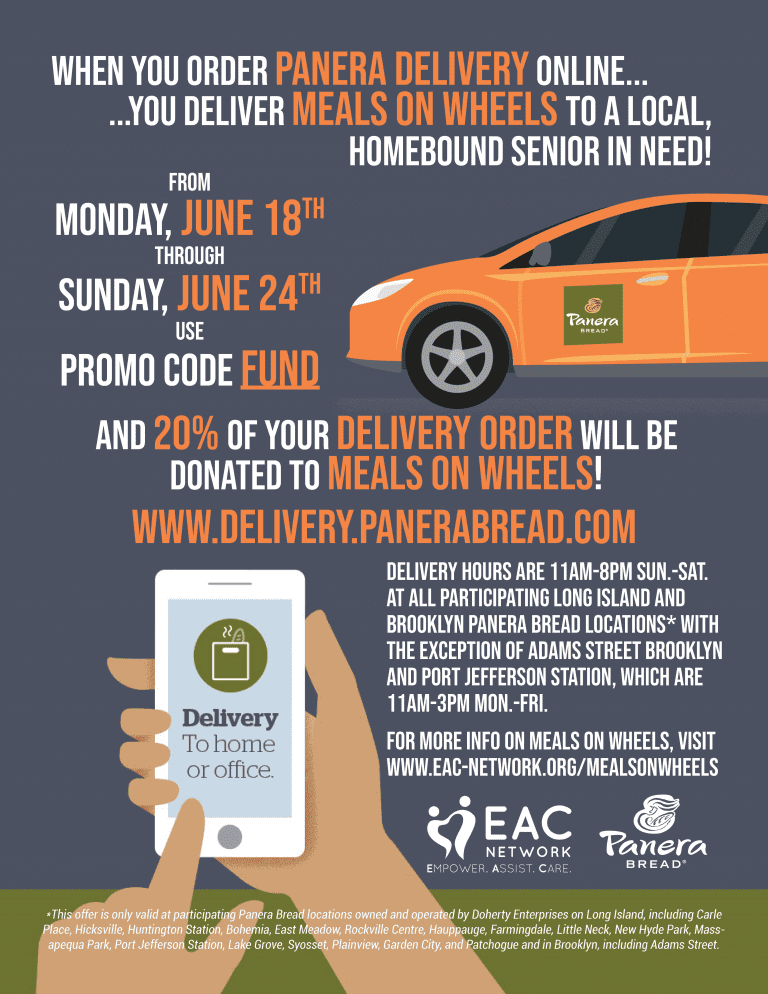 Panera Bread® To Celebrate Delivery on Long Island and Brooklyn by ...